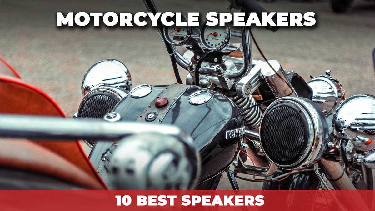 10 Best Motorcycle Speakers to buy in 2024 - MotoFolder